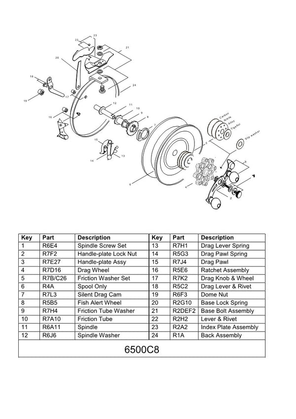 6500c8 Schematic – Alvey Parts