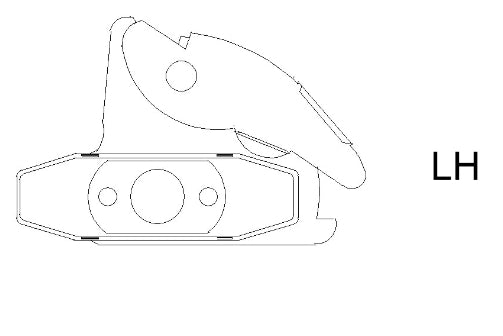 R2a1-lh Base Assembly Left Hand – Alvey Parts
